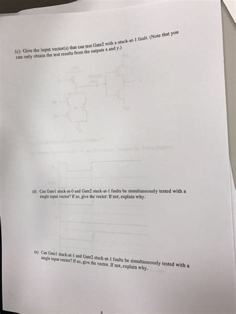 Solved 4 10 Points For The Following Logic Gate Network