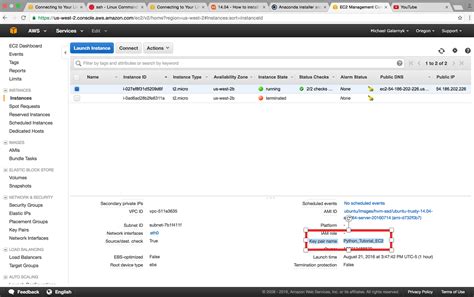 Aws Ec2 Connect To Linux Instance Using Ssh Michael Galarnyk Medium