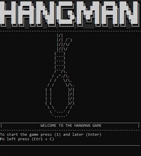 github oardilac hangman game this is the typical hangman game where you have to guess a word