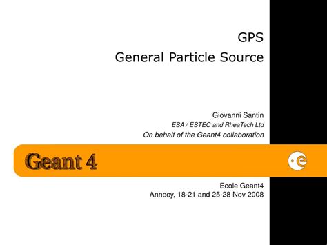 Ppt Gps General Particle Source Powerpoint Presentation Free