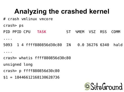 Linux Kernel Crashdump