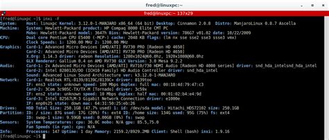 Tout Savoir Sur Son Système Linux Avec La Commande Inxi Memo