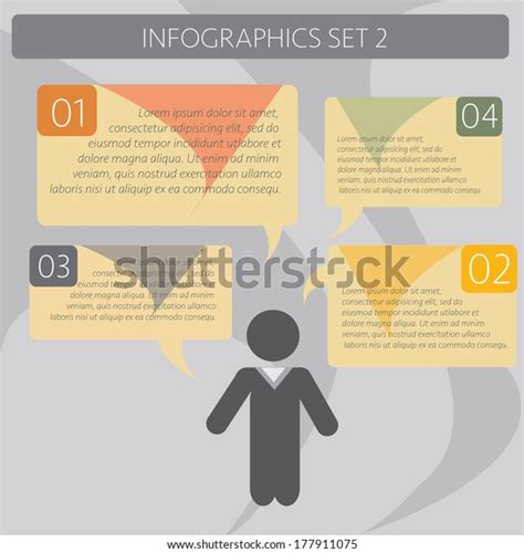 Organization Chart Set Bubble Stock Vector Royalty Free 177911075 Shutterstock