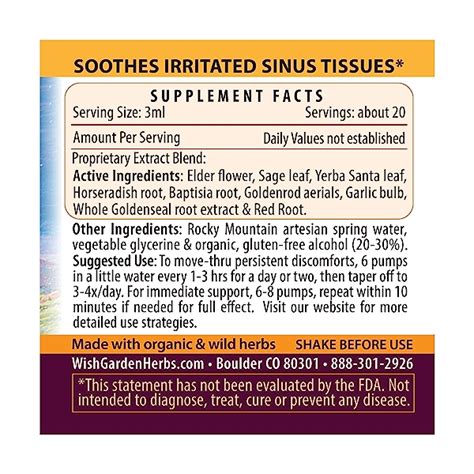 Herbs Kick Ass Sinus Organic Herbal Sinus Relief Supports Healthy Mucus And Sinus Function All