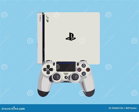 Illustration Of A PS Game Controller Stock Vector Illustration Of Showcases Responsive