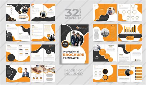 Premium Vector Company Profile Brochure Template Layout Design
