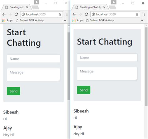 Creating A Chat Application In Node JS With Express MongoDB Mongoose