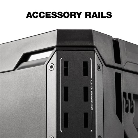 Toughbuilt Stacktech Xl 21 In W X 15 6 In H X 16 In D Black Plastic