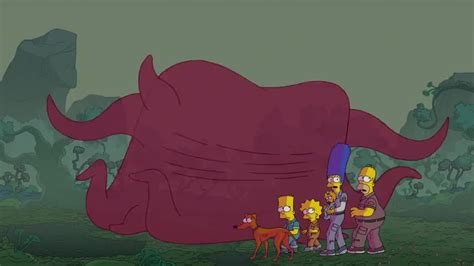 Yarn Roars The Simpsons 1989 S31e08 Thanksgiving Of Horror