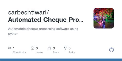 Github Sarbeshtiwari Automated Cheque Processing Automateic Cheque Processing Software Using