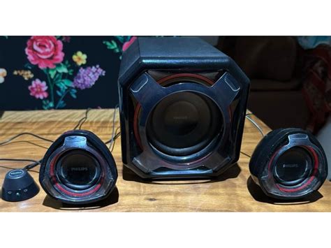Parlante Sound Woofer Phillips Speaker 21 Con Dos Altavoces Comprá