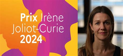 Kate Grieve Reçoit Le Prix Joliot Curie 2024 Institut De La Vision