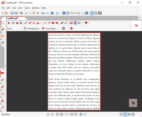 Crop Pages PDF Annotator