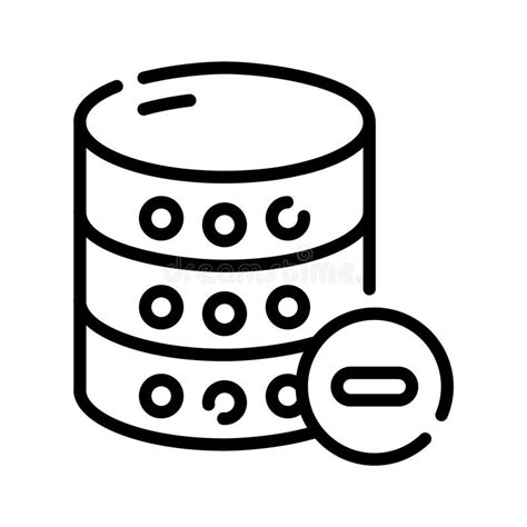 Remove Database Function Stock Illustrations 11 Remove Database