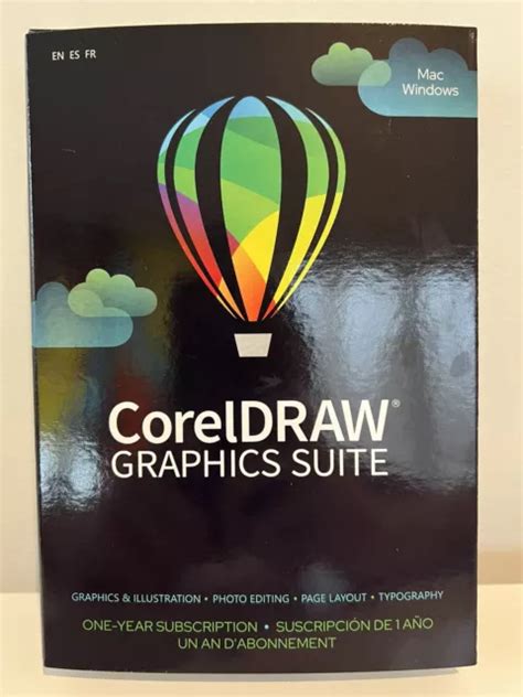 Coreldraw Graphics Suite For Windows 11 And Windows 10 1 Year Subscription Only £5934 Picclick Uk