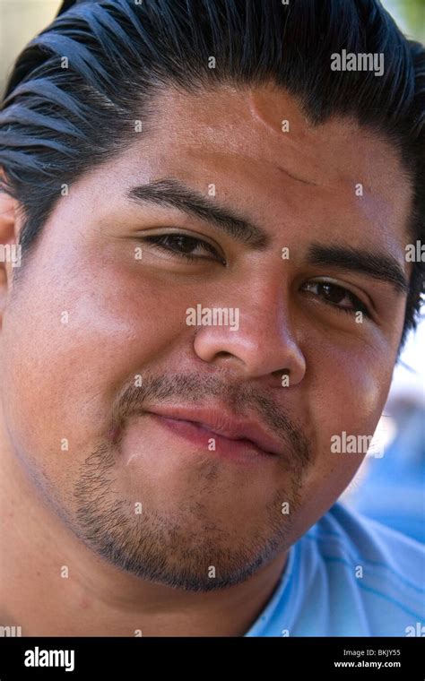 Portrait Of A Mexican Man In The Xochimilco Borough Within Mexico City