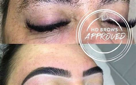 Eyebrows Before And After