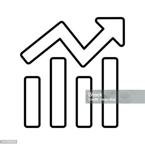 차트 아이콘입니다 간단한 벡터 그래픽 선 윤곽선 디자인 아이콘에 대한 스톡 벡터 아트 및 기타 이미지 아이콘 0명 개념 Istock