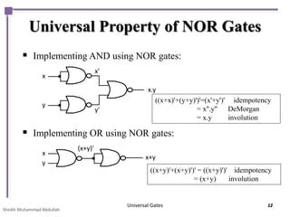 Universal Gate BY Abdullah PPTX