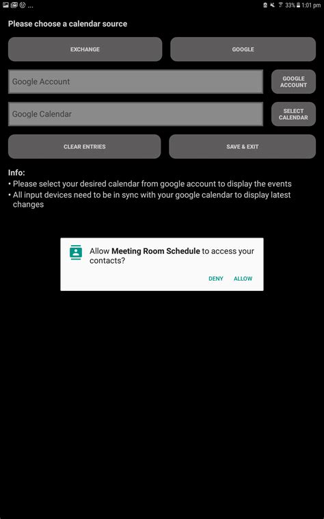 Google Calendar Integration With Meeting Room Schedule
