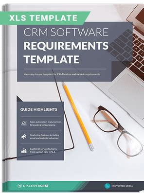 CRM Software Requirements Template Exclusive Resource From Discover CRM