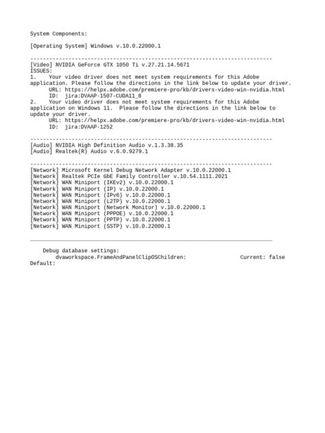 System Compatibility Report Pdf