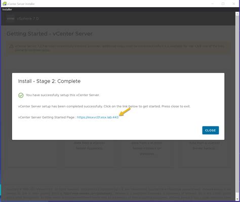 Installing Vmware Vcenter Server Appliance Vcsa 7 0u3 Vjonathan