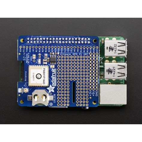 Adafruit Gps Hat Para Raspberry Pi Con Rtc Adafruit 2324