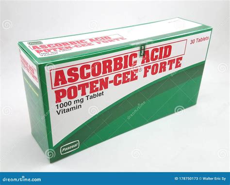 Ascorbic Acid Poten Cee Vitamin C Tablets In Manila Philippines