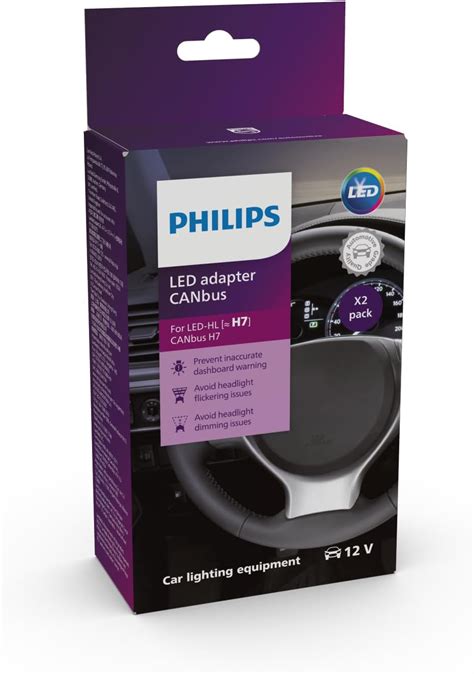 Philips Canbus Adapter Led H7 3 In 1 Solution Set Of 2
