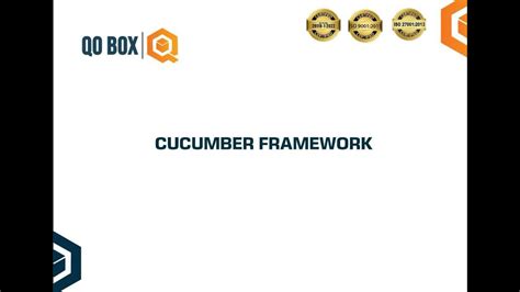 Cucumber Framework Qo Box Youtube