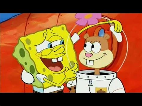 Every Time Spongebob And Sandy Hug Each Other Youtube