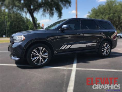 Dodge Durango Side Rocker Stripes Auto Vinyl Graphics 3m Decals And
