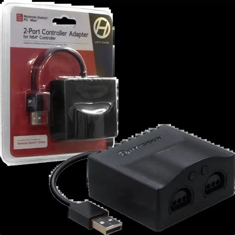 2 Port Controller Adapter For N64 Controller Nintendo Switch Video Game Depot