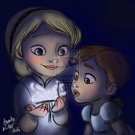 Anna And Elsa By Bambi Killer On Deviantart Disney Art Frozen Art Disney Dream