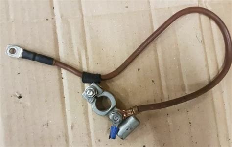 2010 2015 Vw Transporter T5 Negative Battery Terminal Clamp Earth Cable Wire £31 24 Picclick Uk