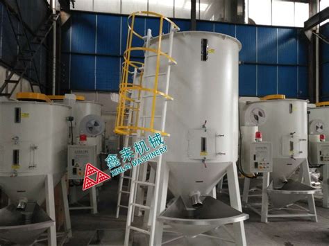 Xinlai 5000kg Hdpe Pp Ppr Pprc Ldpe Granuel Pellets Drying Machine Vertical Mixing Dryer