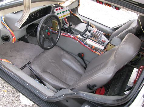 Back To The Future Delorean Interior