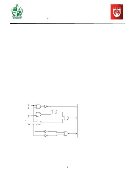 Experiment 5 Digital Logic Gates Circuit Design Pdf