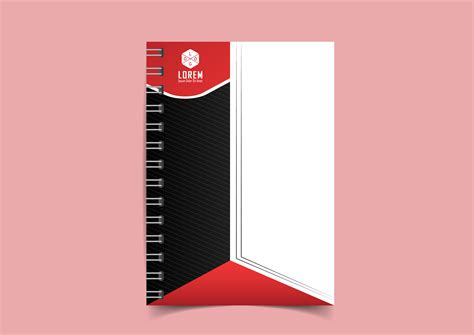 Notebook Cover Design Template Graphic By Ju Design Creative Fabrica