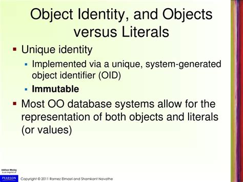 Ppt Chapter 11 Object And Object Relational Databases Powerpoint