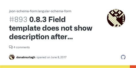 Field Template Does Not Show Description After Upgrading To Alpha Issue