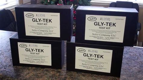 Nelco Glytek Ethylene Glycol Detection Kit Testing Engine Oil