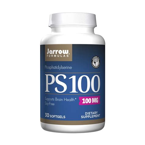 Jarrow Formulas PS100 (Фосфатидилсерин), 100 мг, капсулы, 30 шт. купить ...