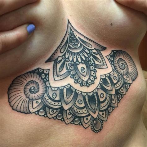125 Trendy Underboob Tattoos Youll Need To See Tattoo Me Now
