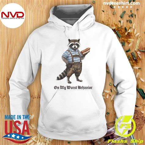Oktoberfest On My Wurst Behavior 2025 Shirt Nvdteeshirt