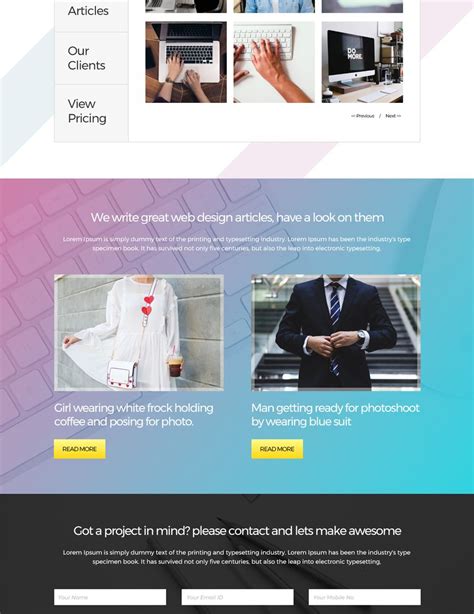 web development html55 css3 website template in html5 download