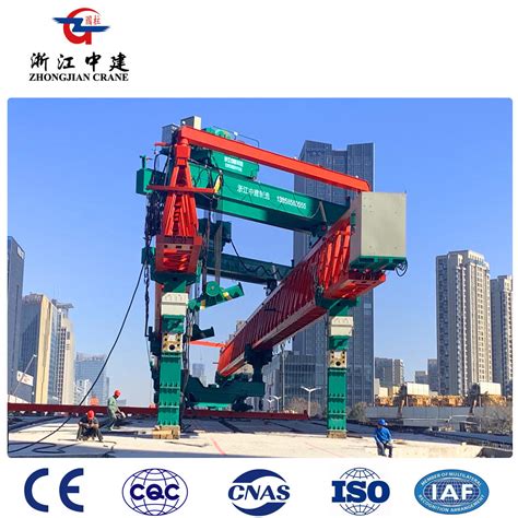 Jqgs 130t 55m Single Girder Beam Launcher For Bridgeandhighway Bridge Erecting Machine And Beam