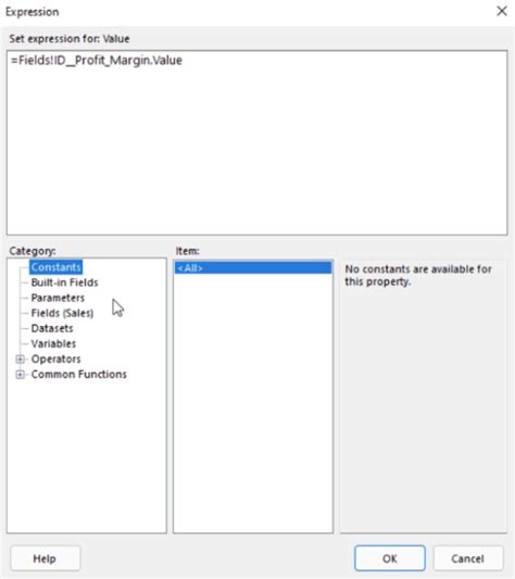 Expression Builder Applying Conditional Formatting On Paginated Reports Master Data Skills Ai