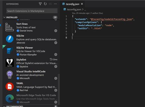 Edge Tools For Vs Code In Windows Cannot Resolve Extends In Tsconfig Json · Issue 962